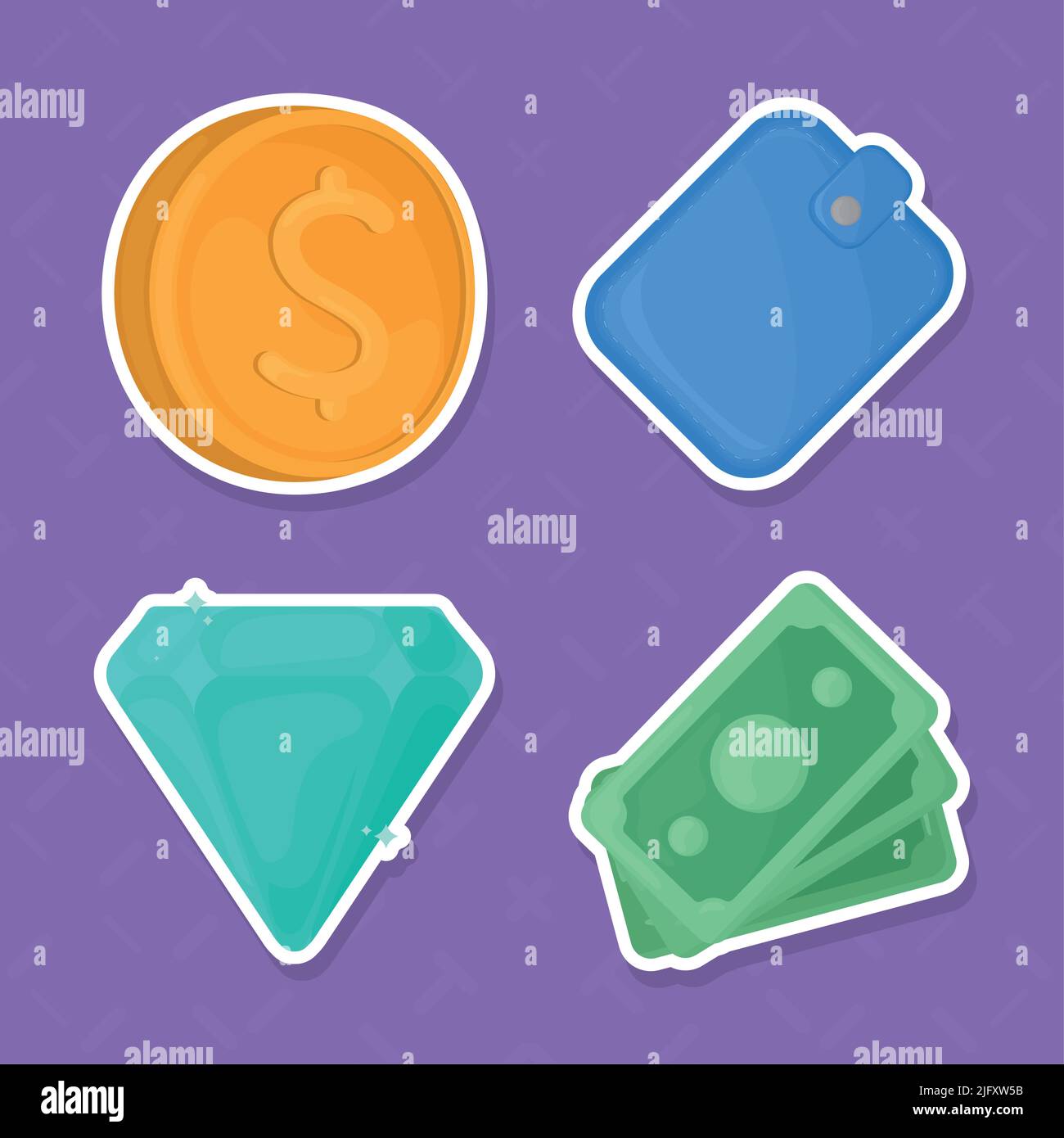 money icon collection Stock Vector Image & Art - Alamy