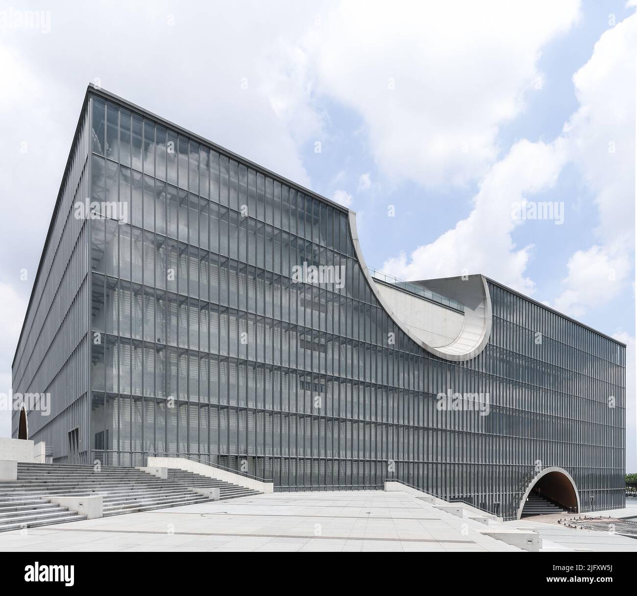 Poly Grand Theatre in Shanghai by Taodao Ando 2017 Stock Photo - Alamy
