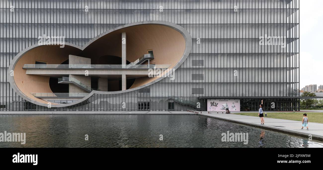 Poly Grand Theatre in Shanghai by Taodao Ando 2017 Stock Photo - Alamy