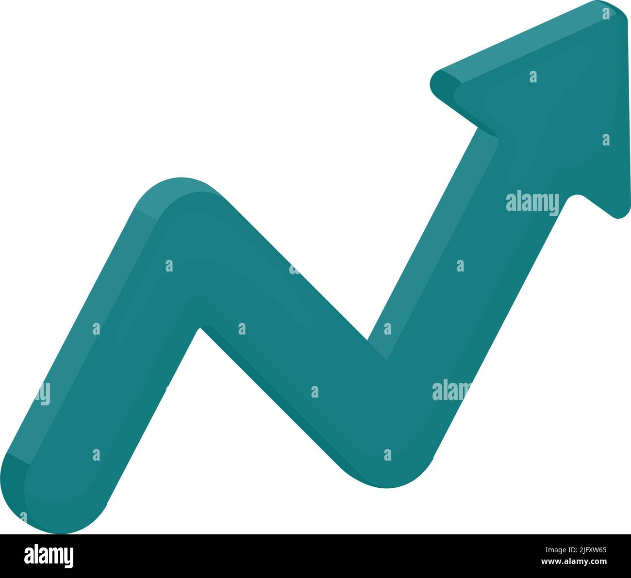 financial arrow icon Stock Vector Image & Art - Alamy