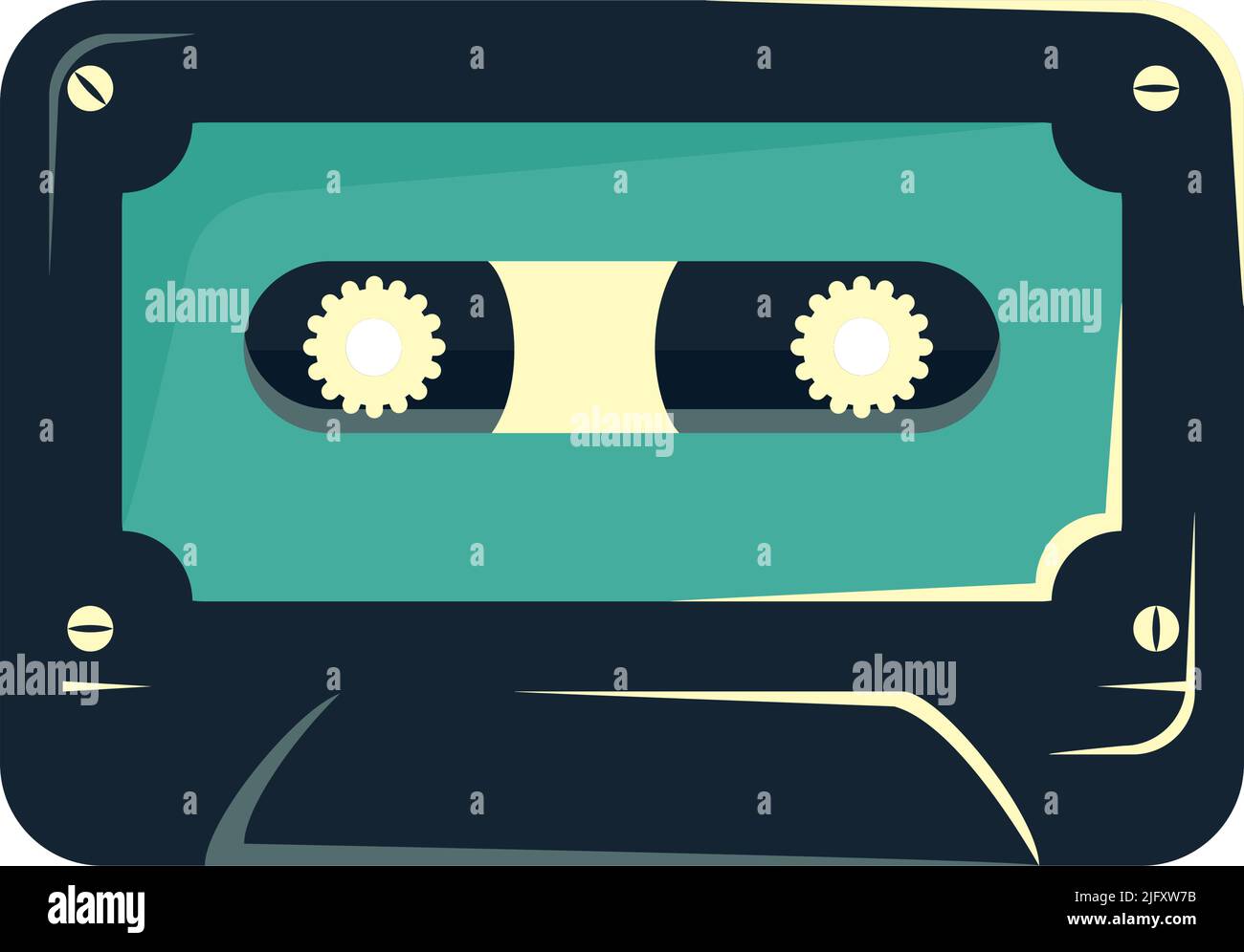 retro cassette icon Stock Vector Image & Art - Alamy