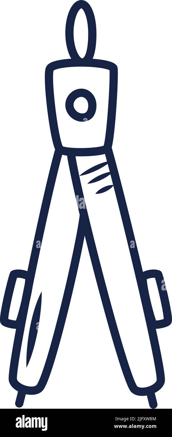 drawing compass icon Stock Vector Image & Art - Alamy