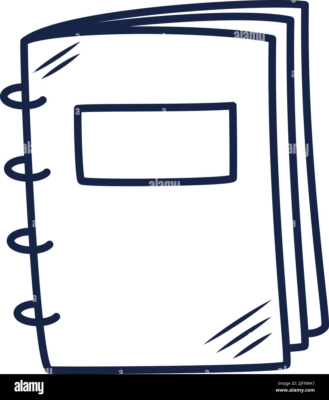 notebook icon image Stock Vector Image & Art - Alamy