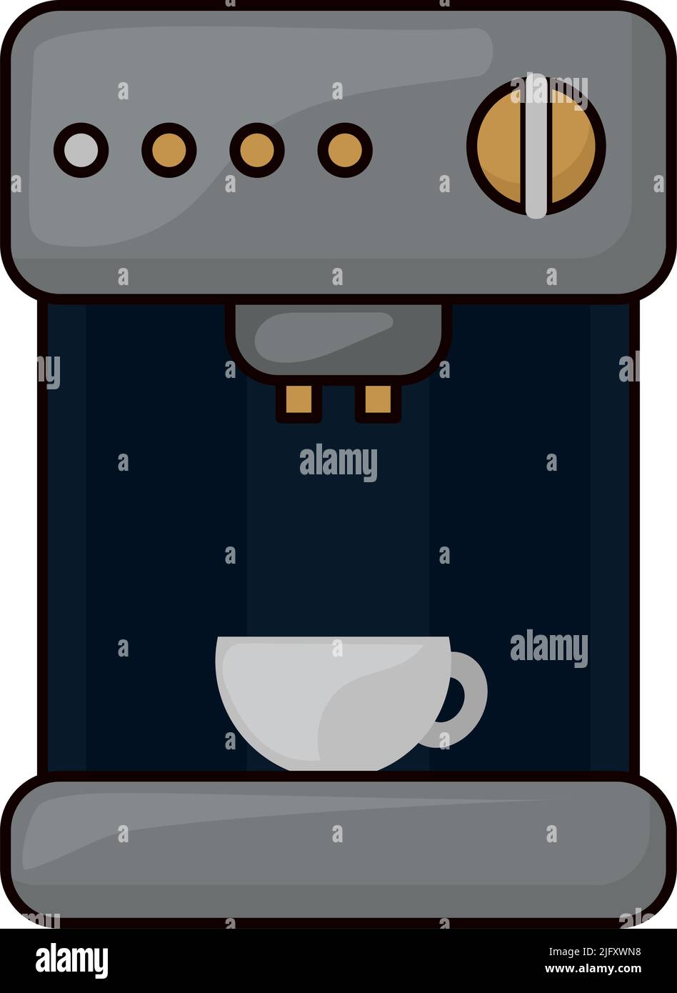 espresso coffee machine Stock Vector Image & Art - Alamy