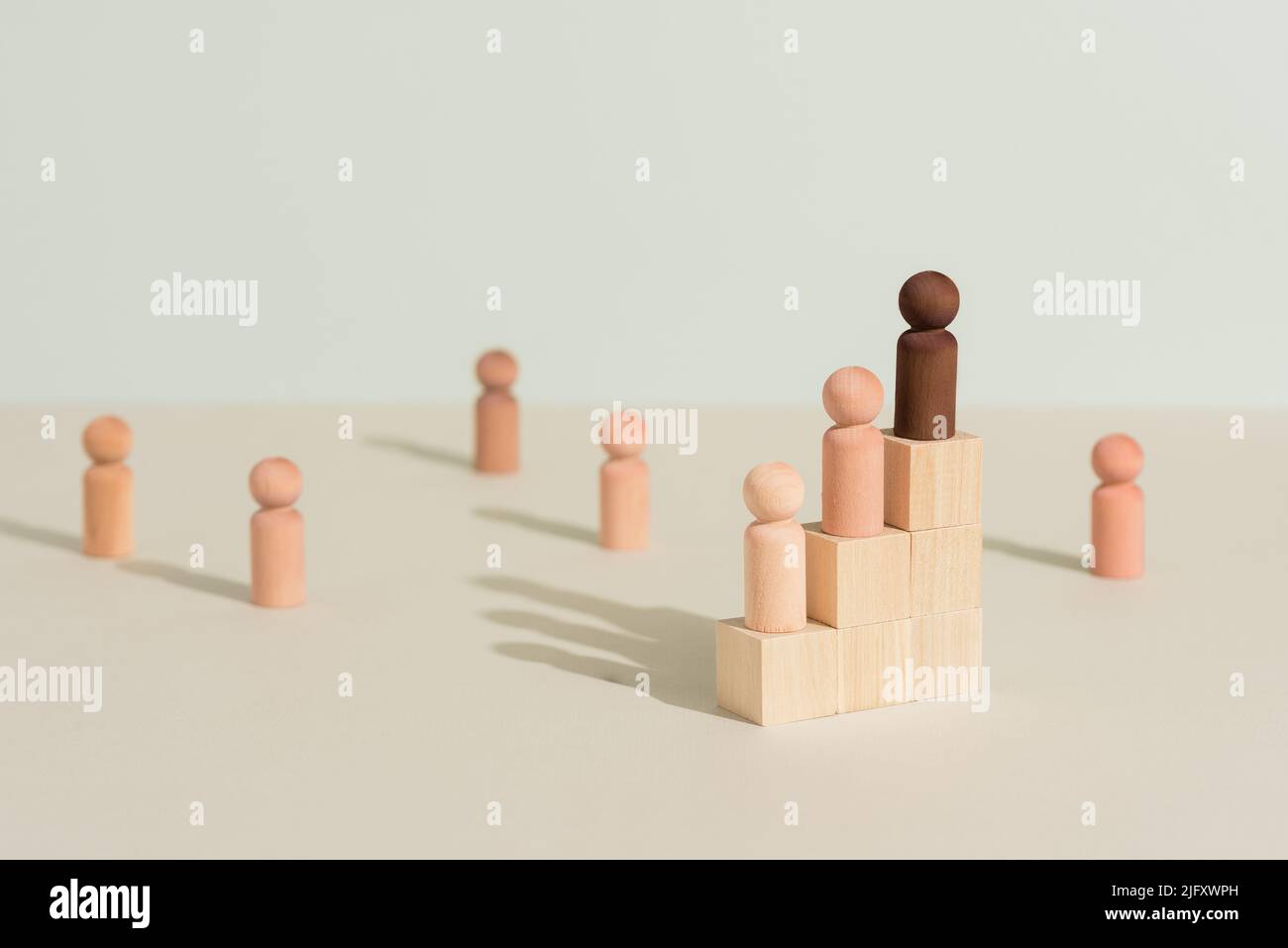 Diversity, inclusion and equality photo concept illustration. Human ...