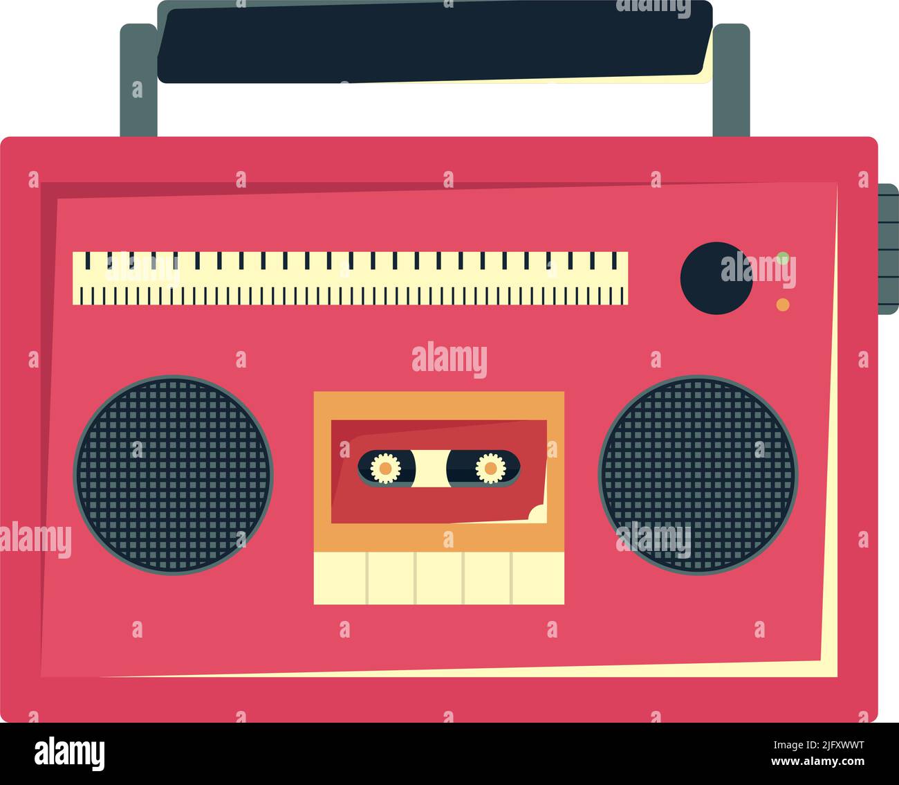 retro boombox icon Stock Vector Image & Art - Alamy