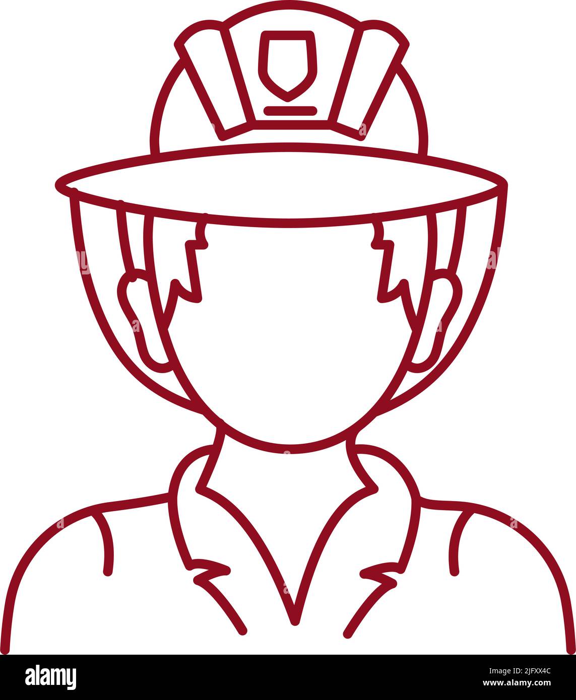 avatar fireman icon Stock Vector Image & Art - Alamy