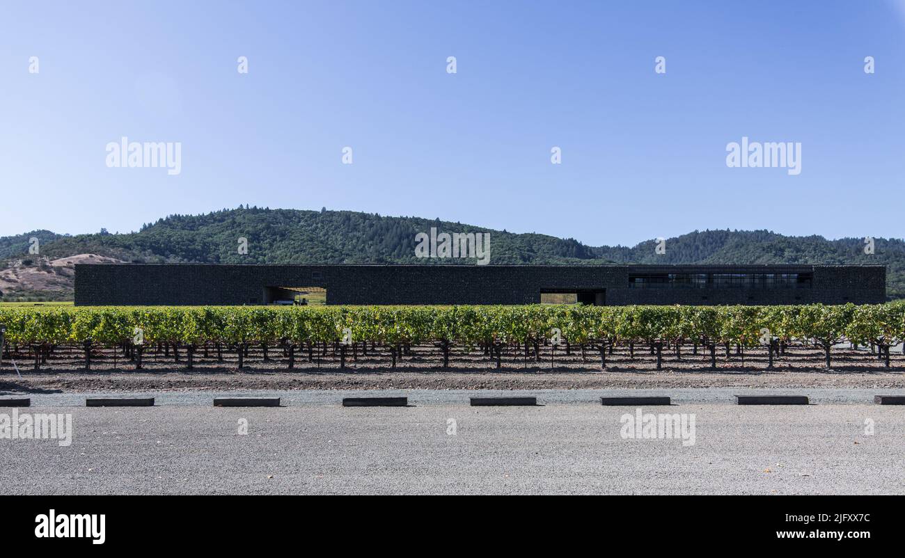 Dominus Winery in California USA by Herzog de Meuron Stock Photo - Alamy
