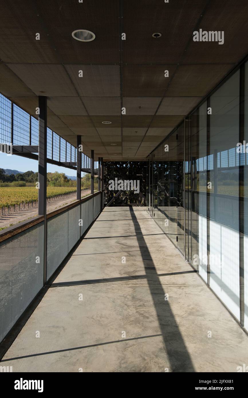 Dominus Winery in California USA by Herzog de Meuron Stock Photo - Alamy