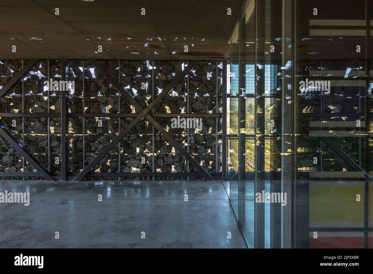 Dominus Winery in California USA by Herzog de Meuron Stock Photo - Alamy