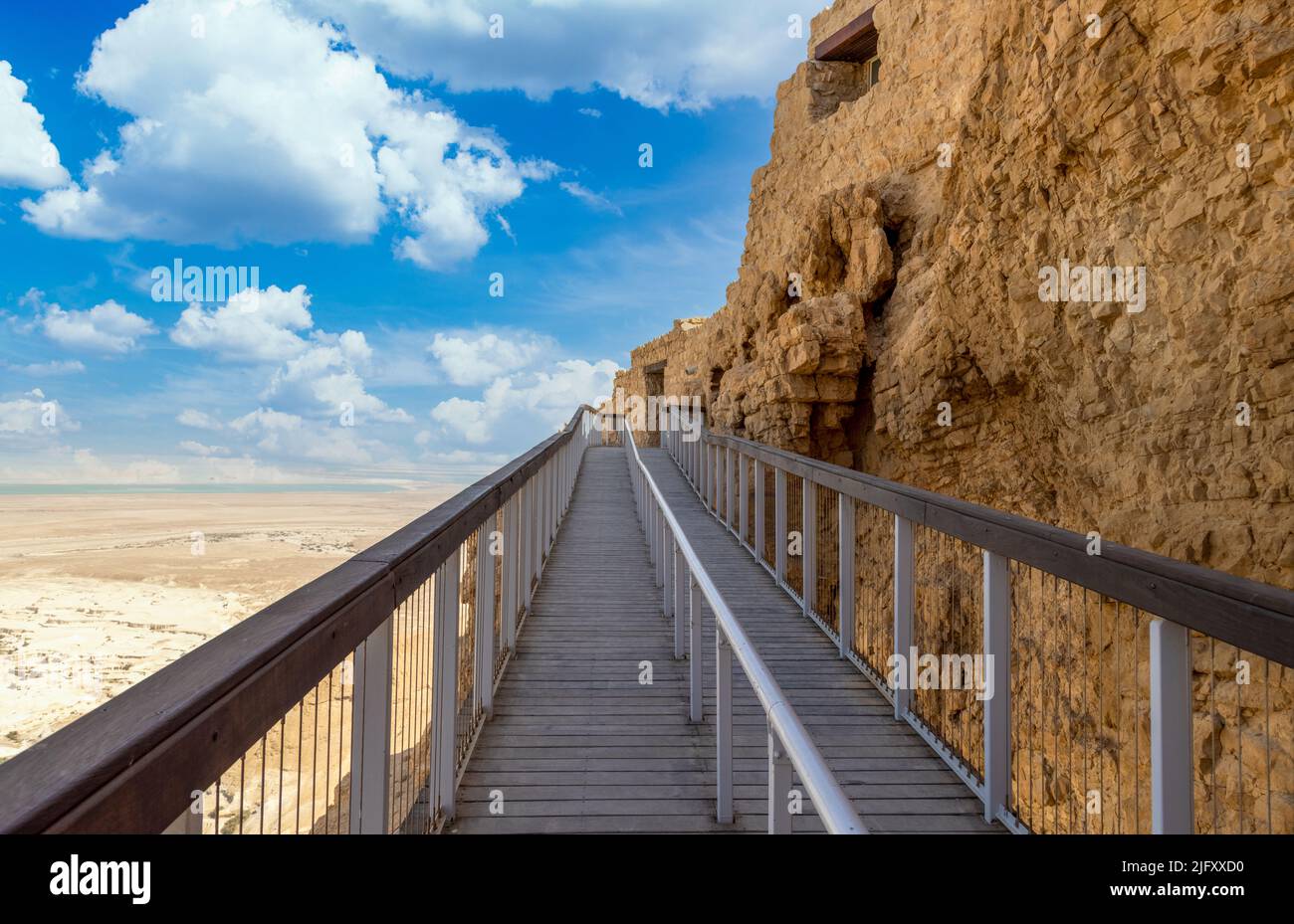 Roman ramp masada national park hi-res stock photography and images - Alamy