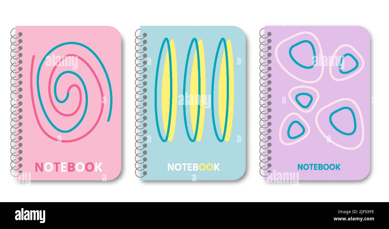 Modern contemporary covers with shadow set. For books design, brochures ...