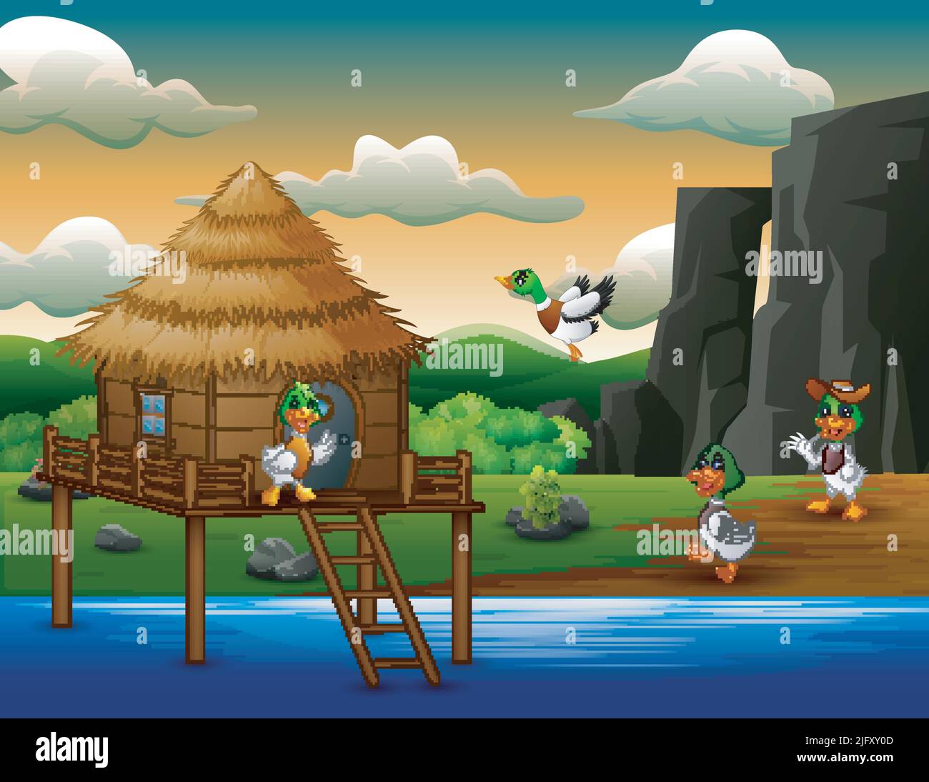 River fly Stock Vector Images - Alamy