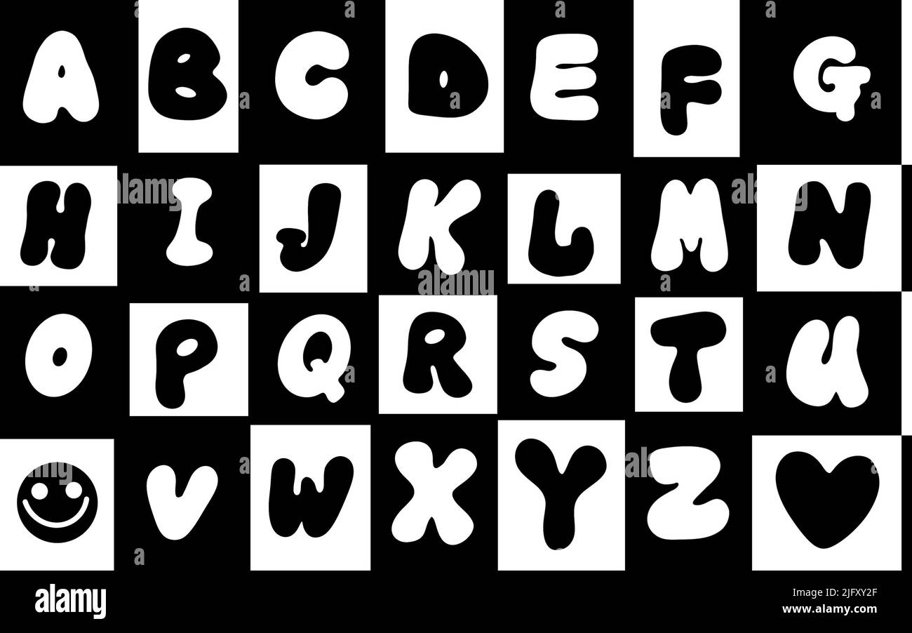 School English alphabet pattern for kids and fabrics and wrapping paper ...