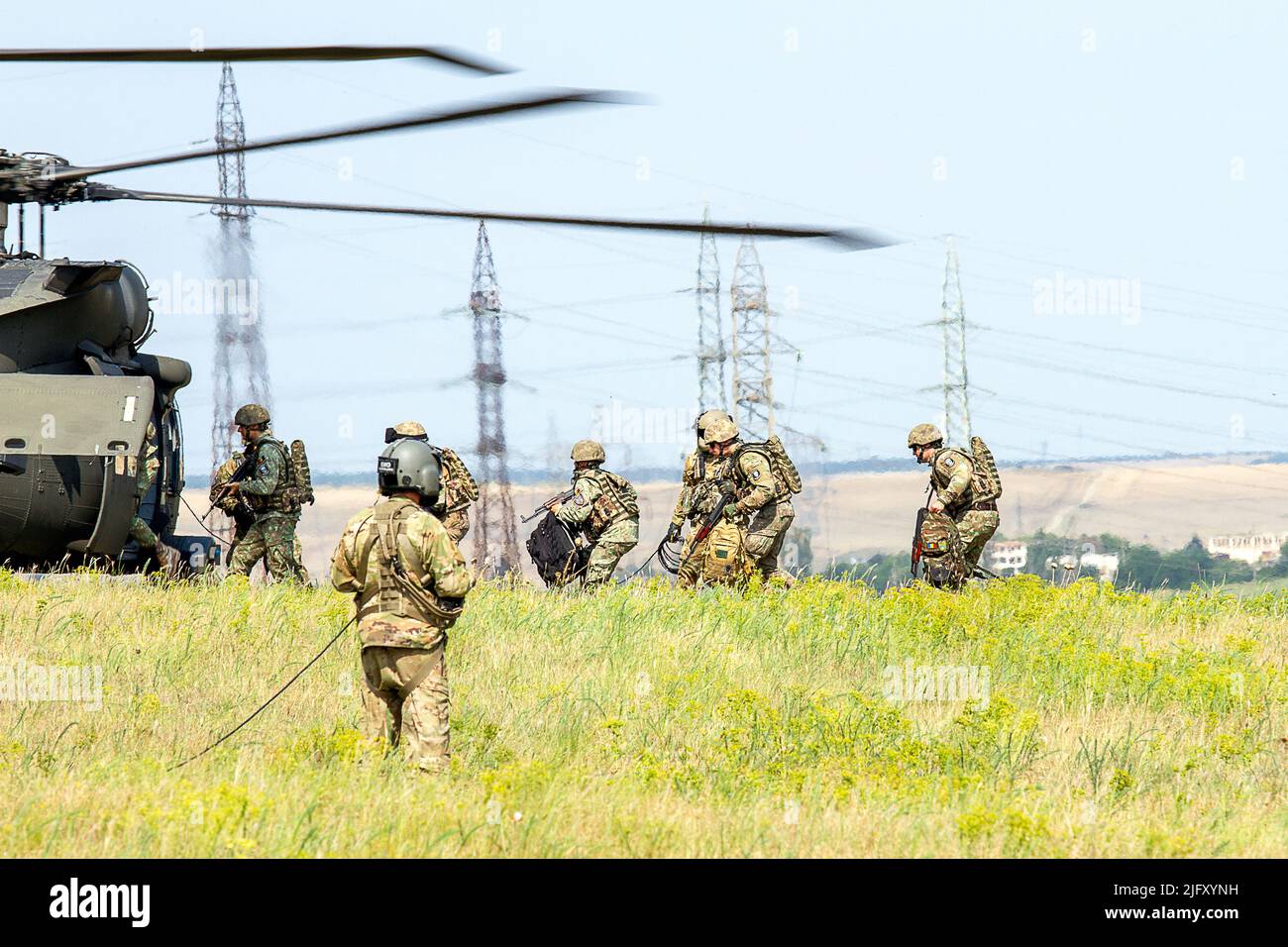 MIHAIL KOGĂLNICEANU, Romania-- Spc. Simpson, crew chief with Bravo ...