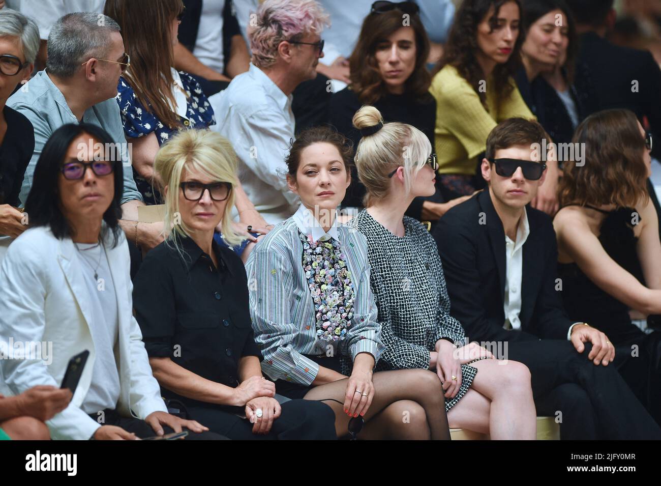 Marion Cotillard, Lucy Boynton, James Righton and Keira Knightley ...