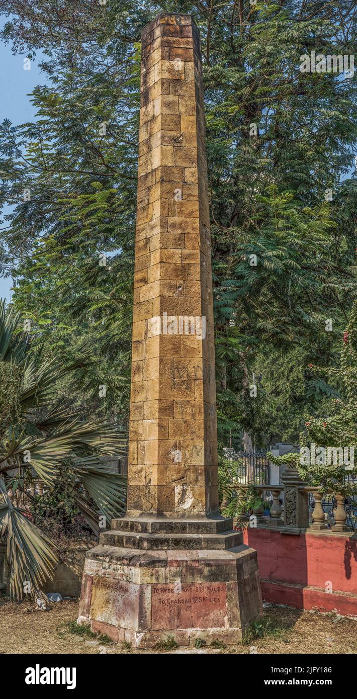01 07 2018 Stone Zero Milestone,monument built by British during the ...