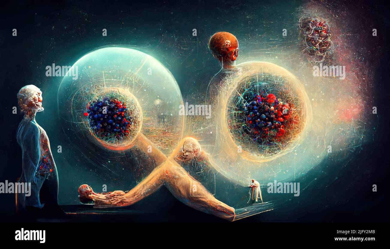 Longevity, conceptual illustration Stock Photo - Alamy