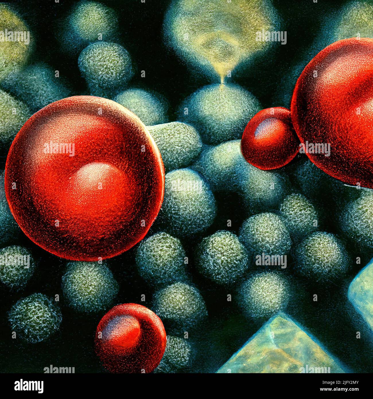 Nanotechnology, conceptual illustration Stock Photo - Alamy