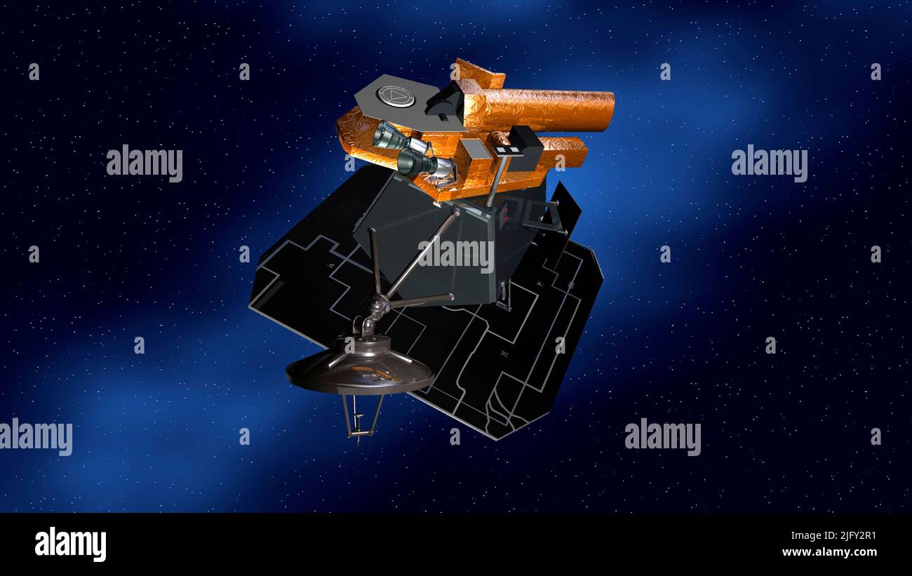Deep Impact spacecraft, illustration Stock Photo - Alamy