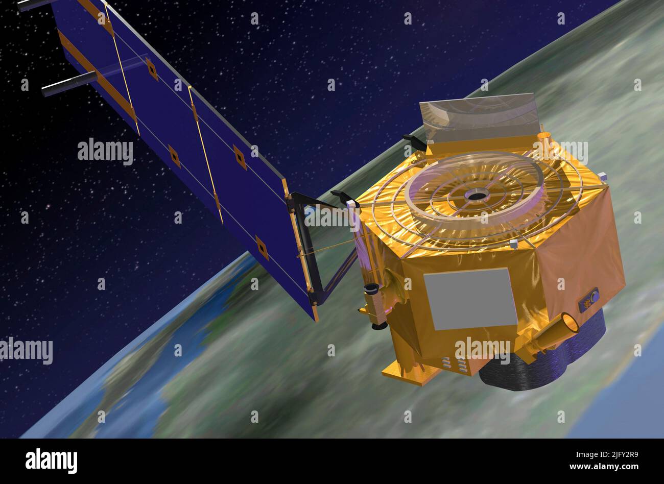 Earth Observing-1 spacecraft, illustration Stock Photo - Alamy