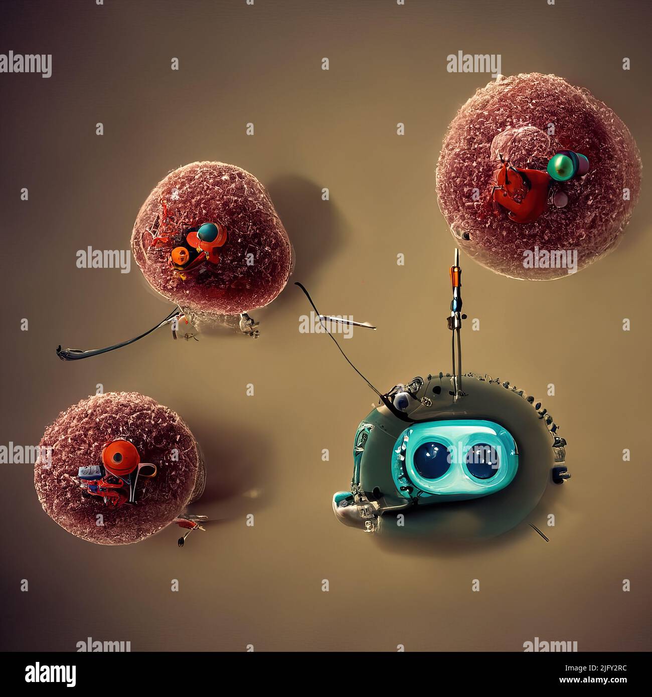 Nanobot technology, illustration Stock Photo - Alamy