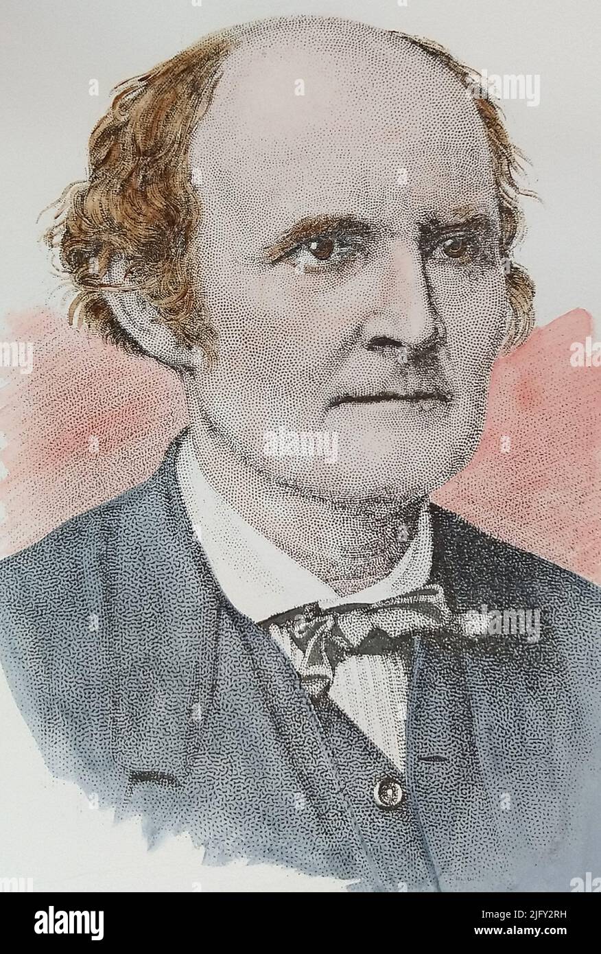 Arthur Cayley, British mathematician Stock Photo - Alamy