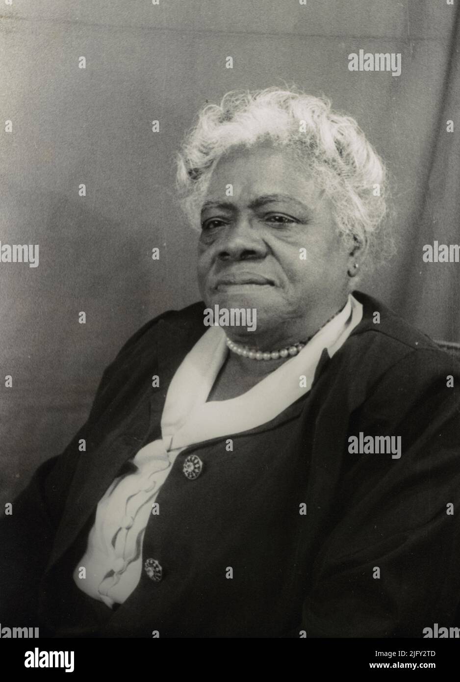 Mary McLeod Bethune, American activist and educator Stock Photo - Alamy