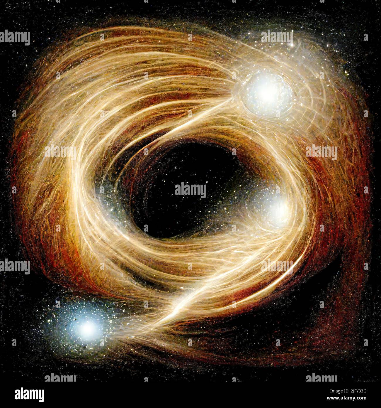 General theory of relativity, conceptual illustration Stock Photo - Alamy