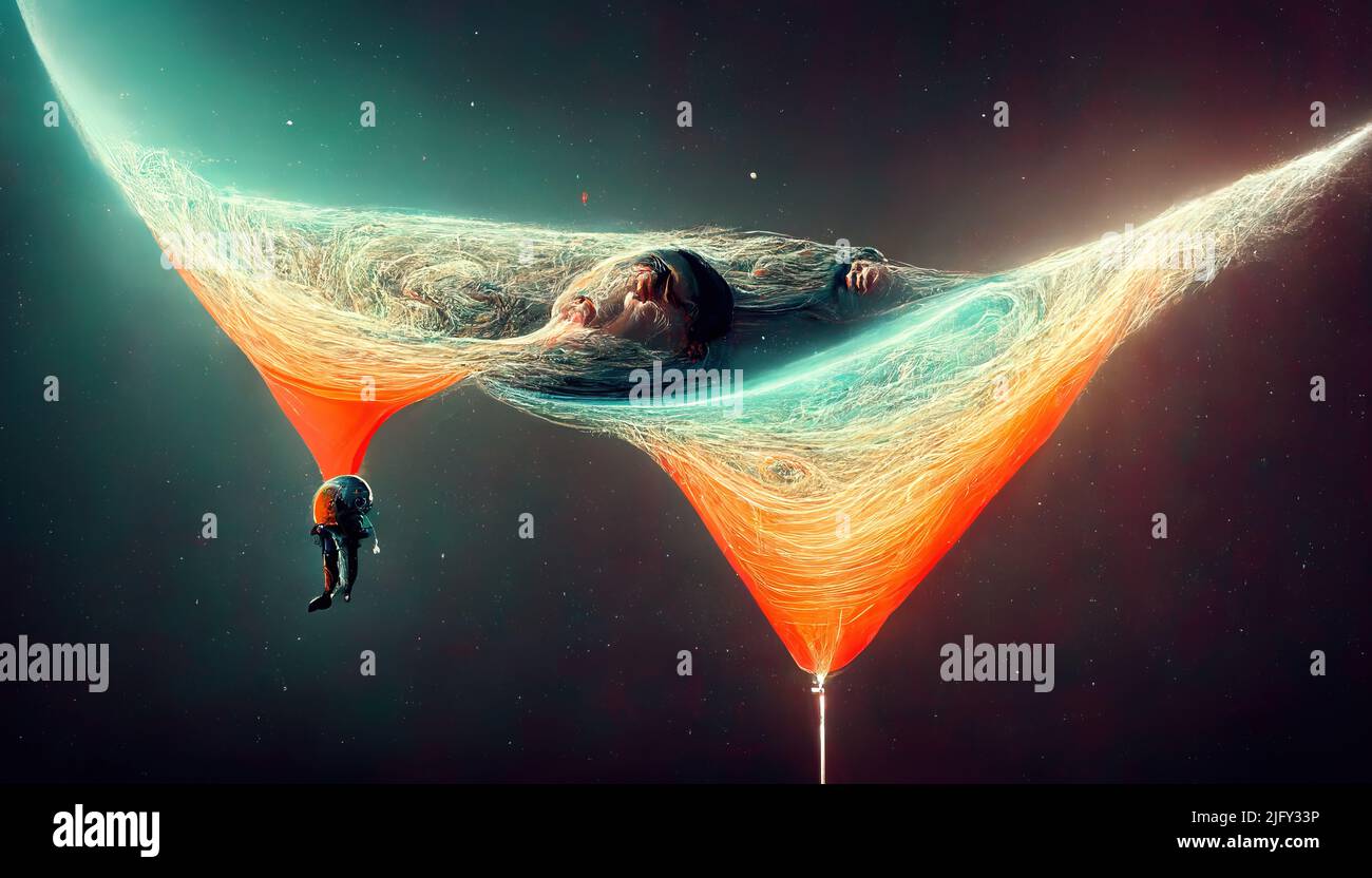 Gravity, conceptual illustration Stock Photo - Alamy