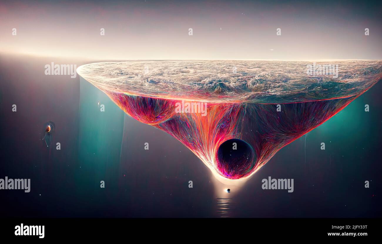 Gravity, conceptual illustration Stock Photo - Alamy