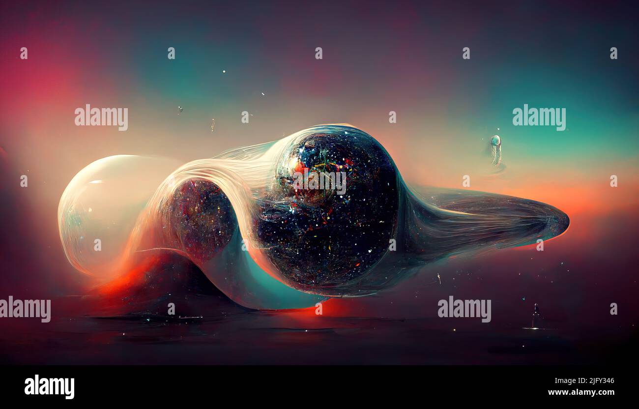 Gravity, conceptual illustration Stock Photo - Alamy