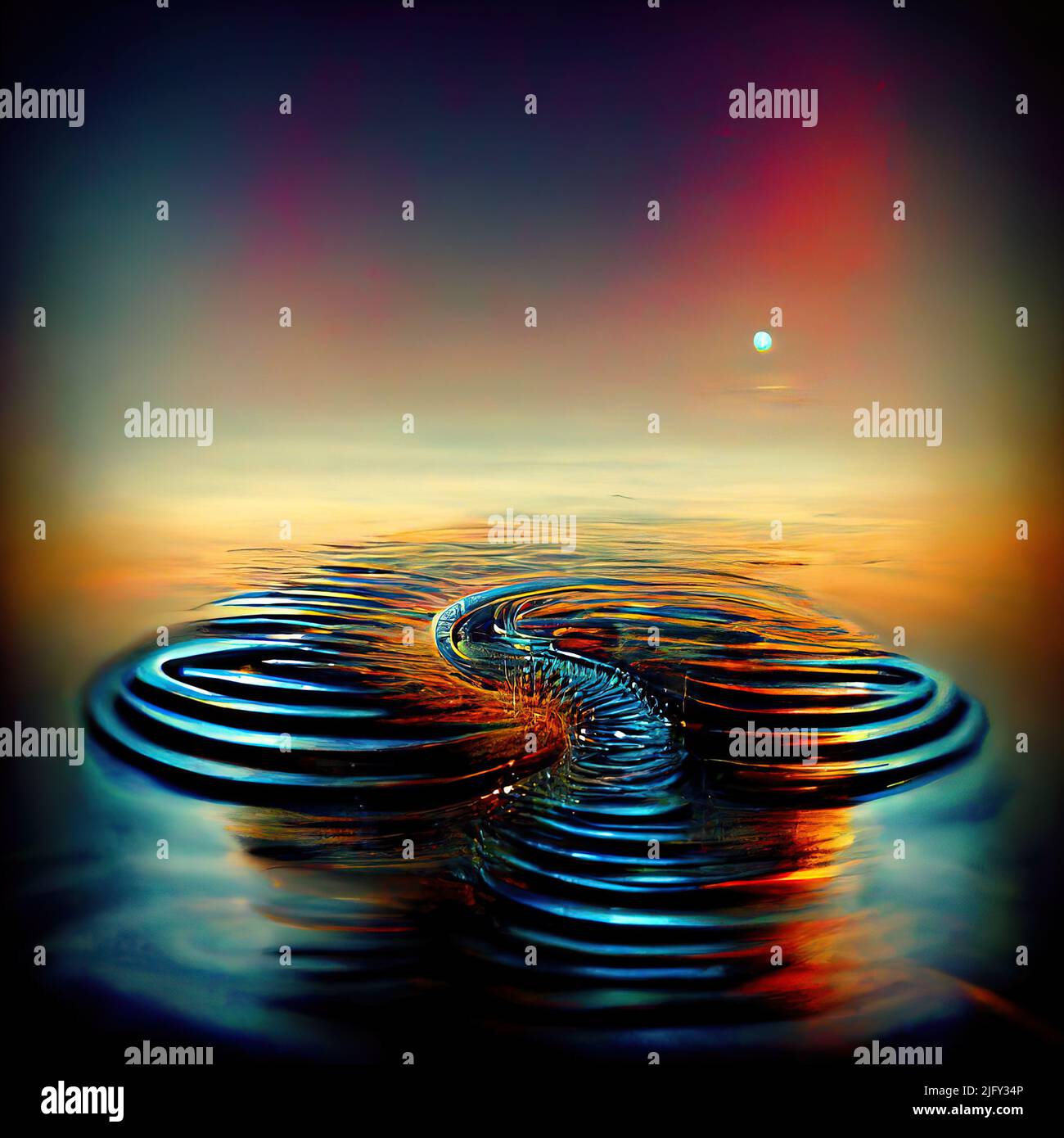 Gravity, conceptual illustration Stock Photo - Alamy