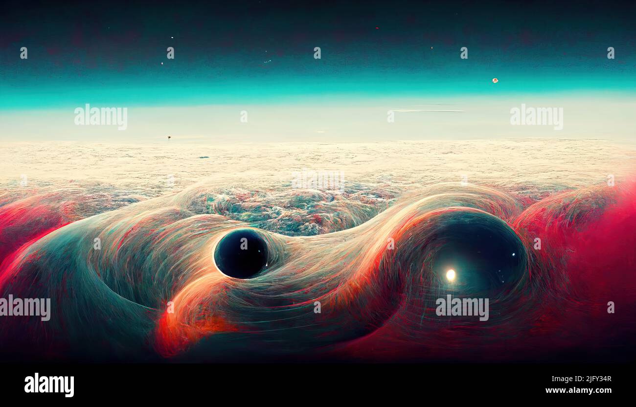 Gravity, conceptual illustration Stock Photo - Alamy