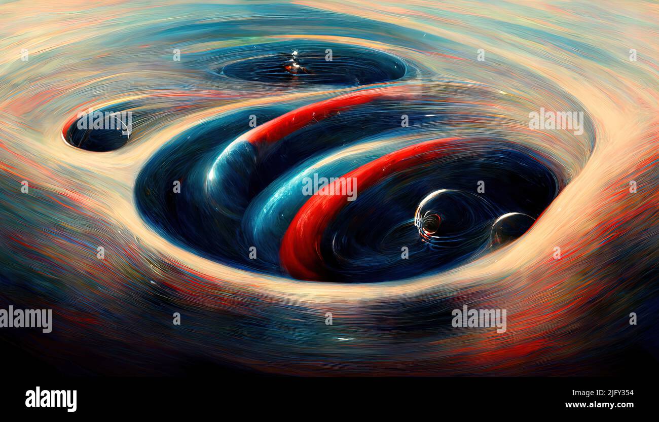 Gravity, conceptual illustration Stock Photo - Alamy