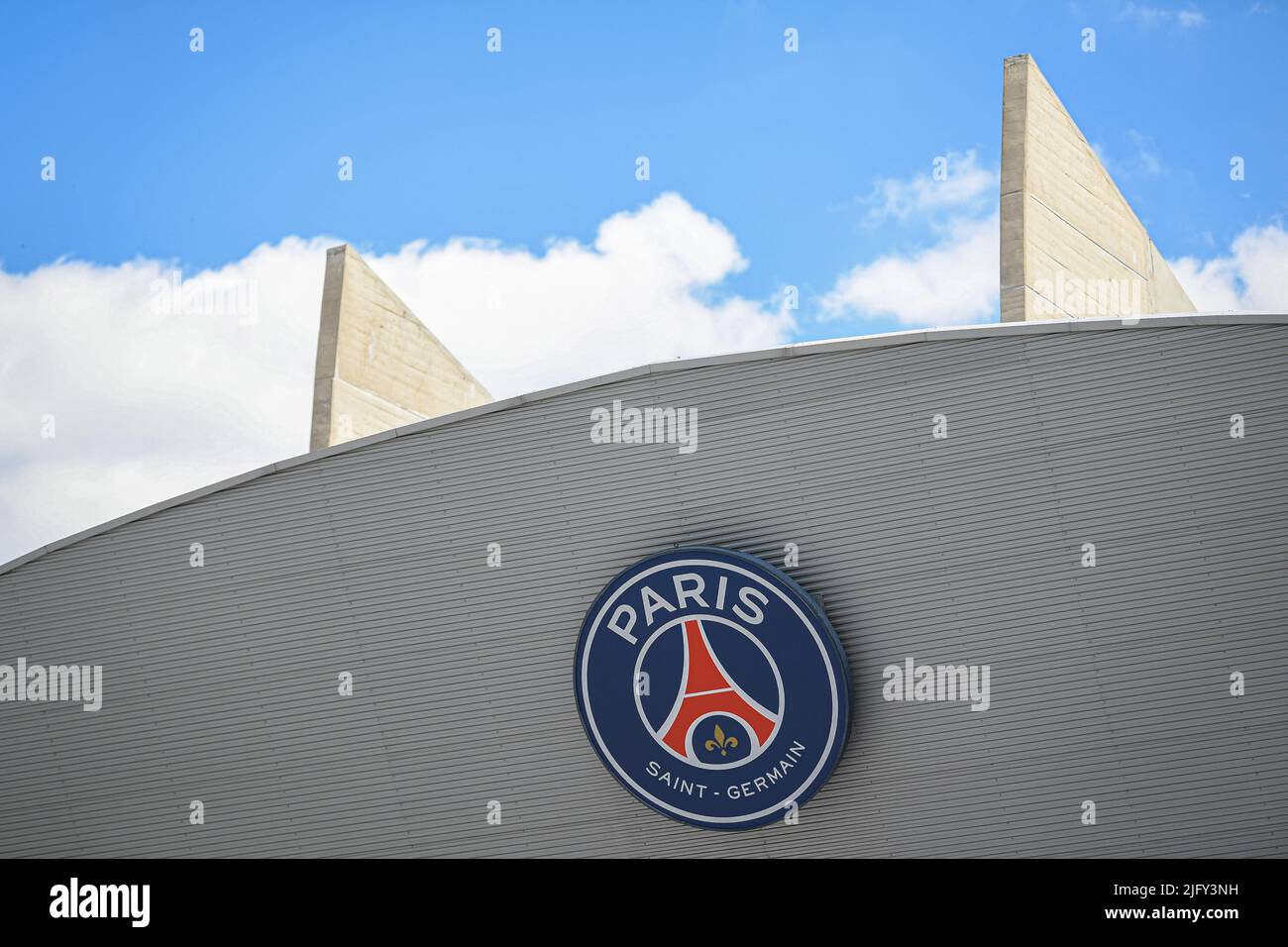 Paris, France on July 5, 2022. The Paris-Saint-Germain stadium (from ...