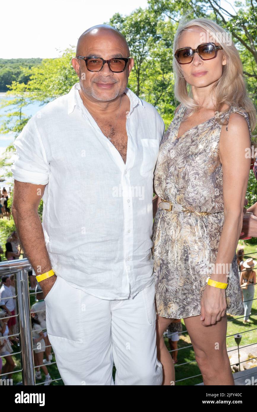 NY, USA, July 4th, 2022, Ezequiel Del La Rosa and Indira Cesarine ...