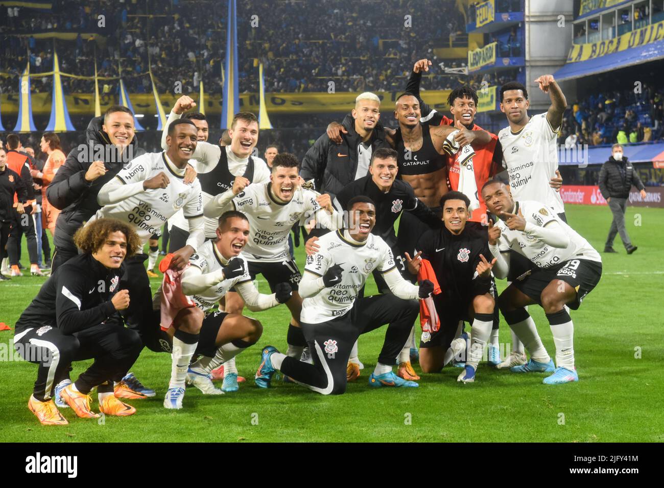 Buenos Aires, Argentina. 05th July, 2022. Match between Boca Juniors vs ...
