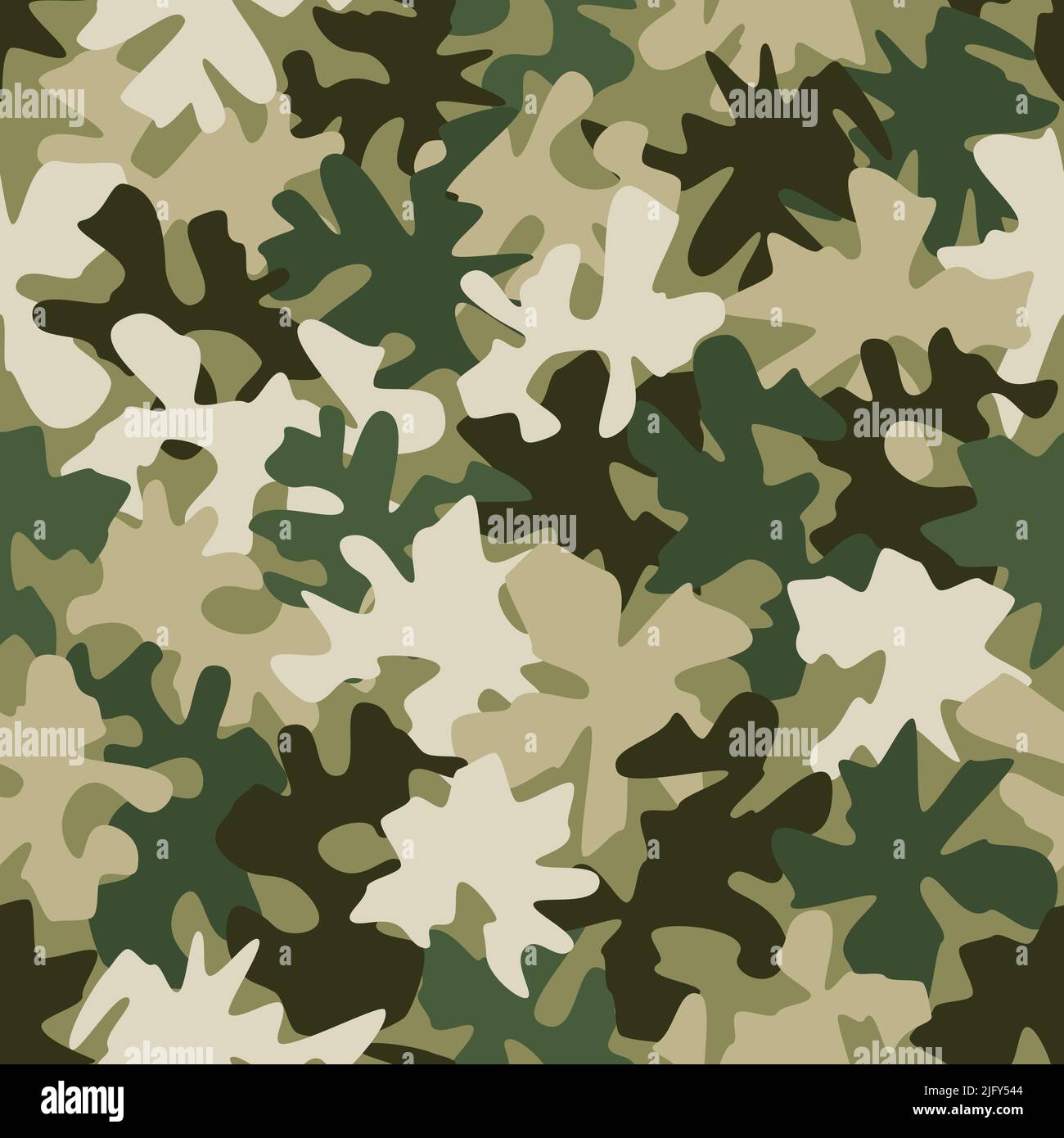 Camouflage seamless pattern background masking camo repeat print Stock ...