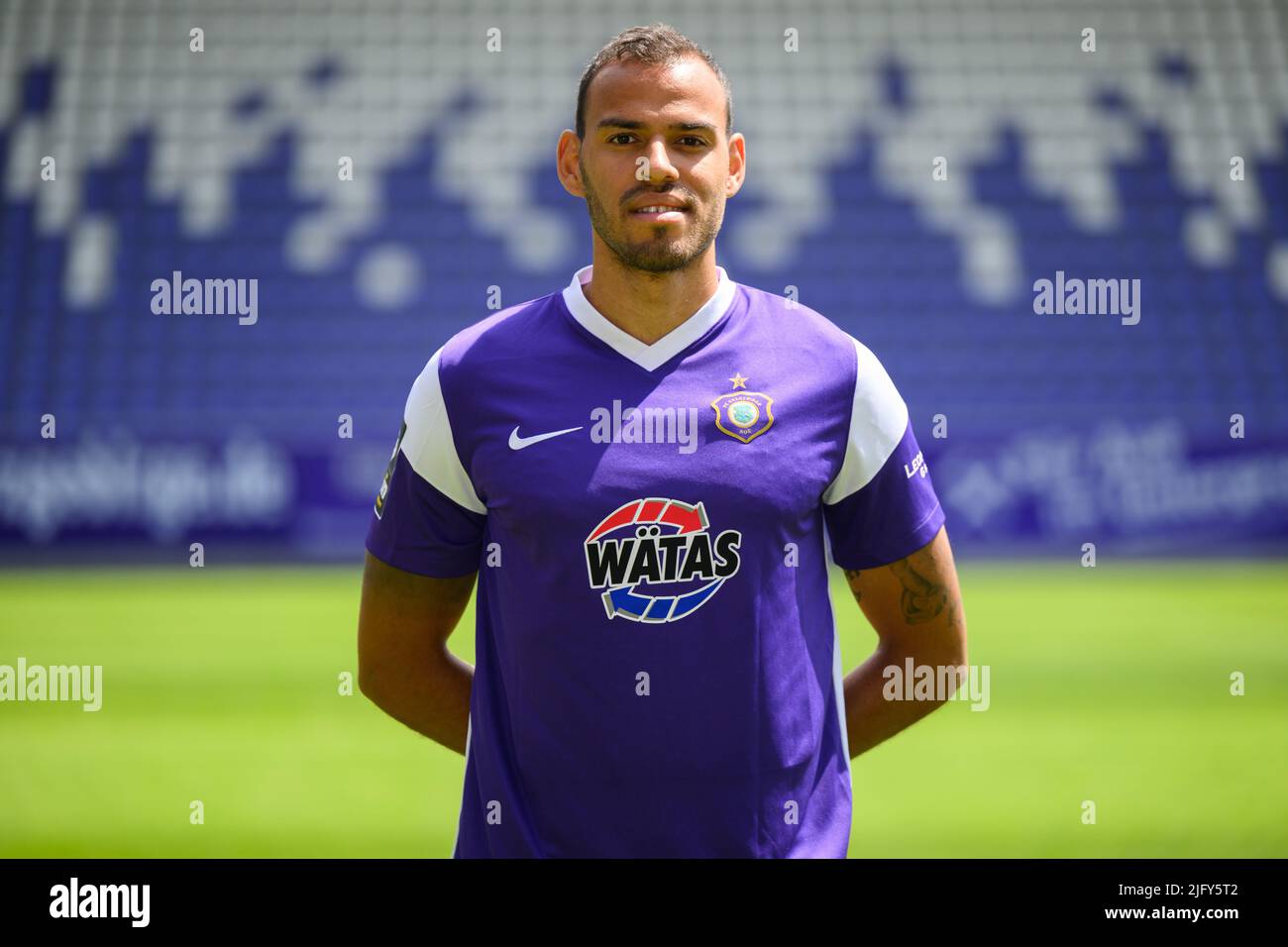 Aue, Germany. 05th July, 2022. Soccer; 3. Liga team photo appointment ...