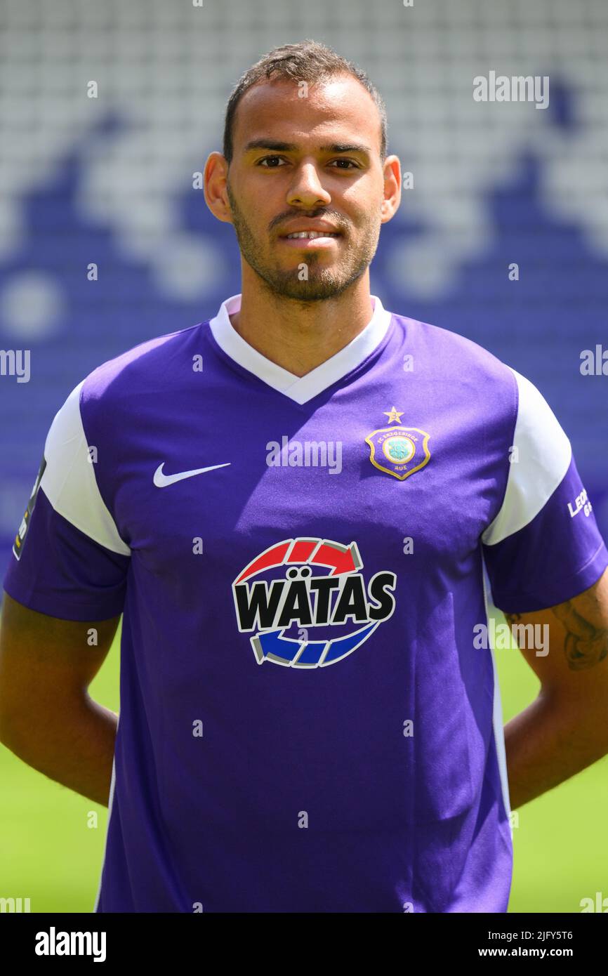 Aue, Germany. 05th July, 2022. Soccer; 3. Liga team photo appointment ...