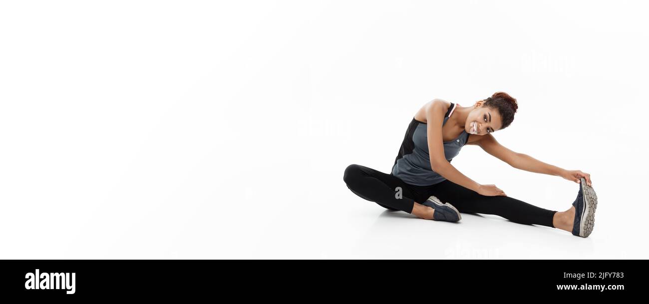 Sport, training, lifestyle and Fitness concept - portrait of beautiful ...