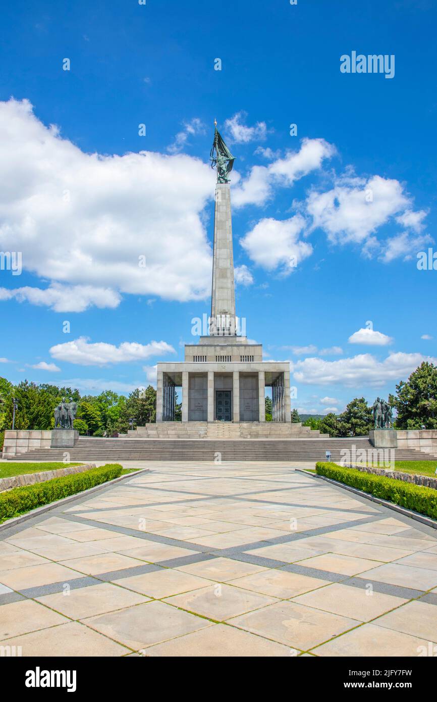 Slavin memorial monument and military cemetery hi-res stock photography ...