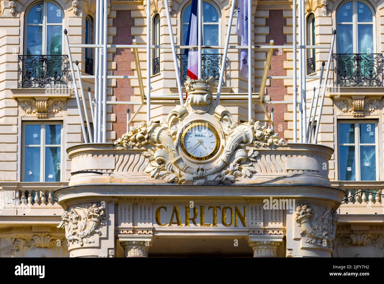 France, Cannes, May 10, 2022: France, French Riviera, landmark Cannes ...
