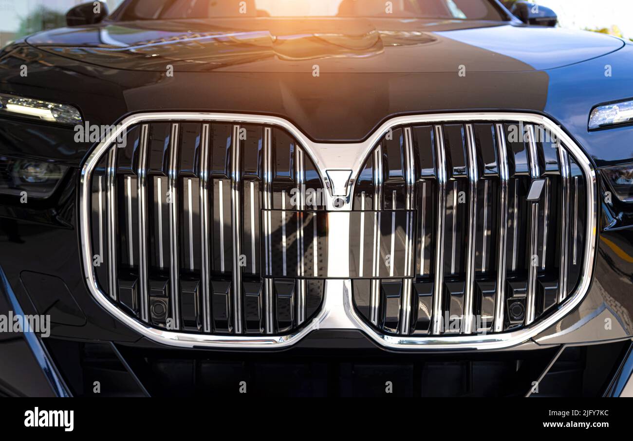 New model design of modern spacious suv with leather luxury car ...