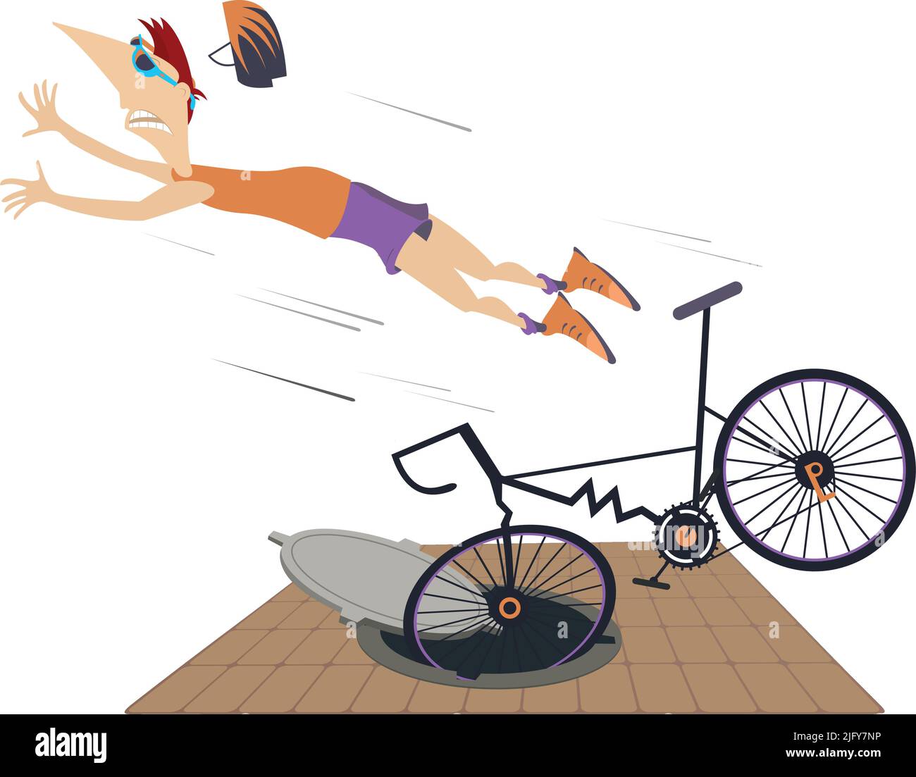 Falls horizontal Stock Vector Images - Alamy