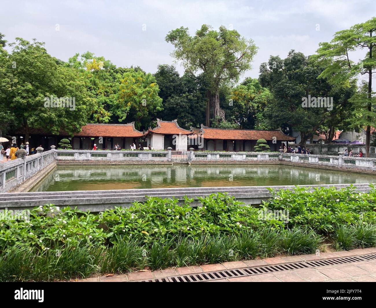 Hanoi, Vietnam. 29th June, 2022. The grounds of Vietnam's oldest elite ...