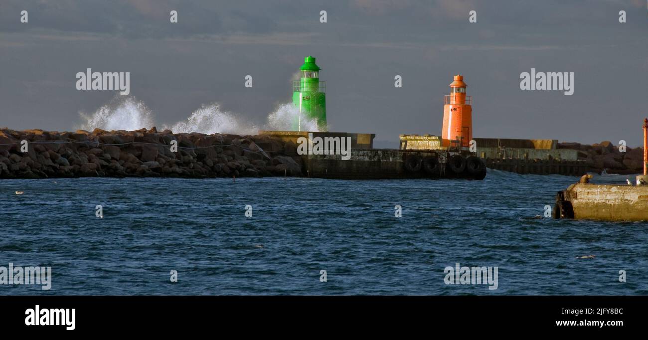 Entrance to skagen harbour hi-res stock photography and images - Alamy