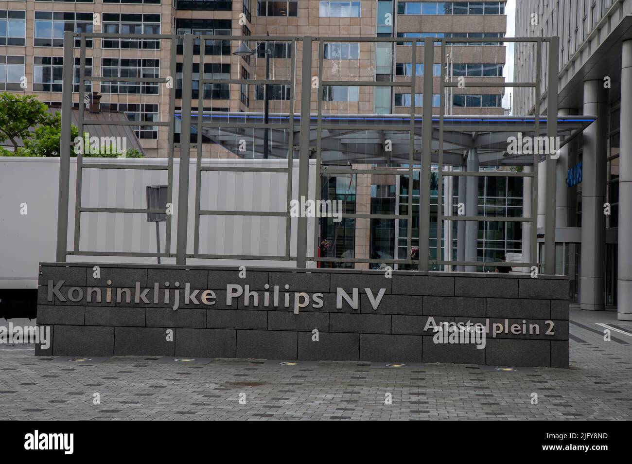 Billboard Koninklijke Philips NV At Amsterdam The Netherlands 5-7-2022 ...