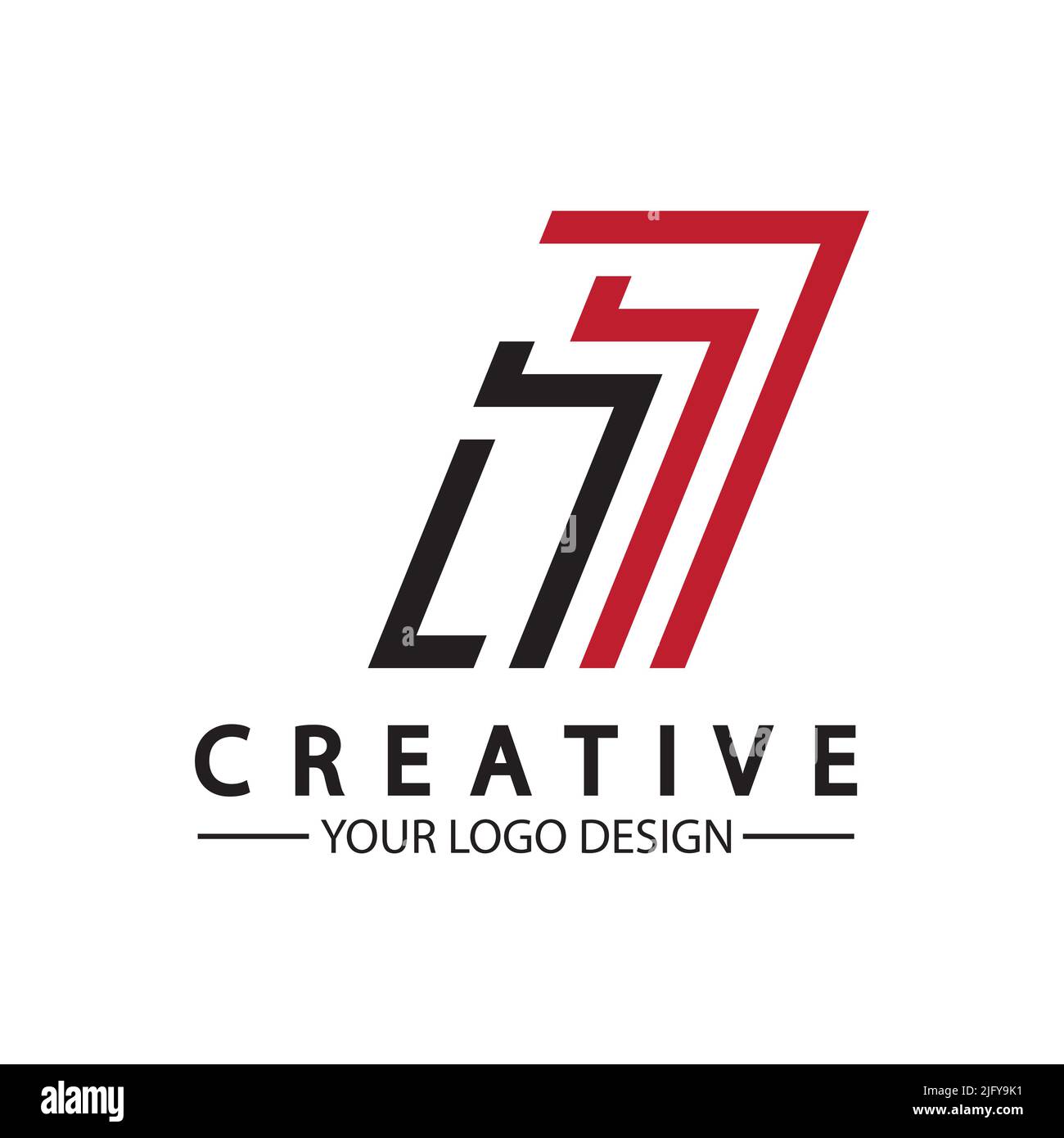 Number 77 vector vectors hi-res stock photography and images - Alamy